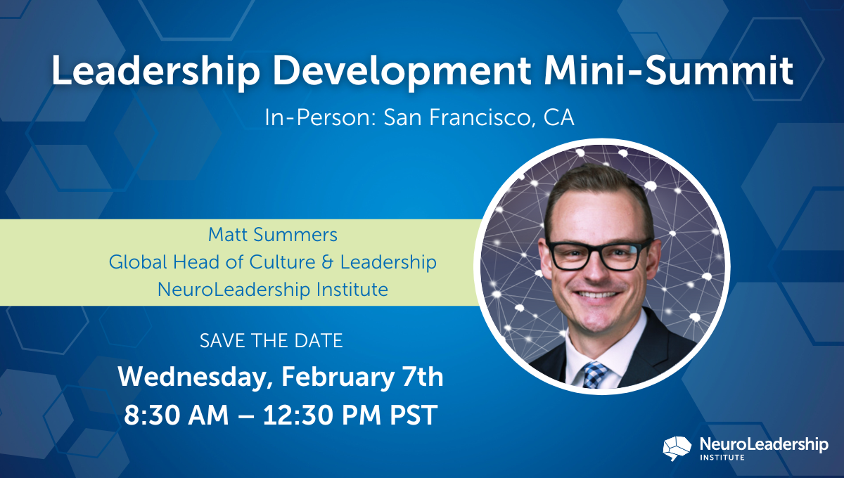 Invitation Only: Leadership Development Mini Summit - San Francisco, CA