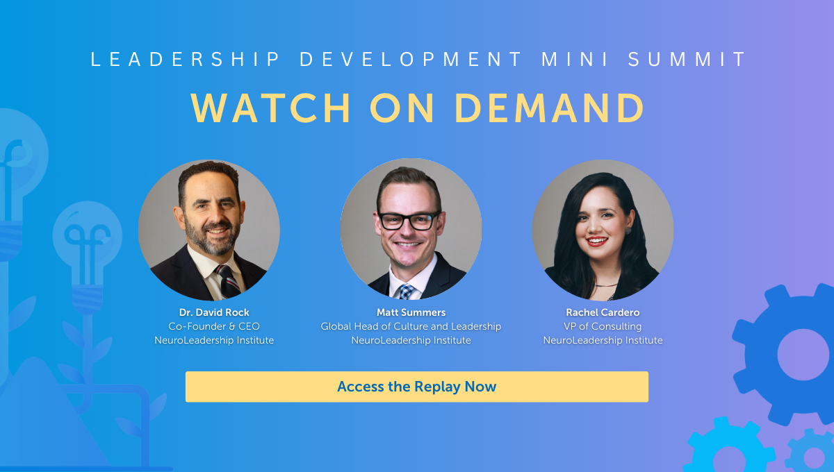 NA | On-Demand: Leadership Development Mini Summit | Virtual