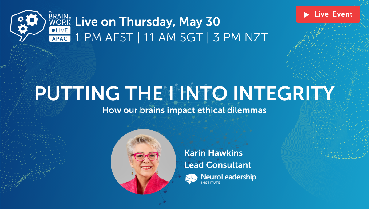 Webinar | Putting the I into integrity
