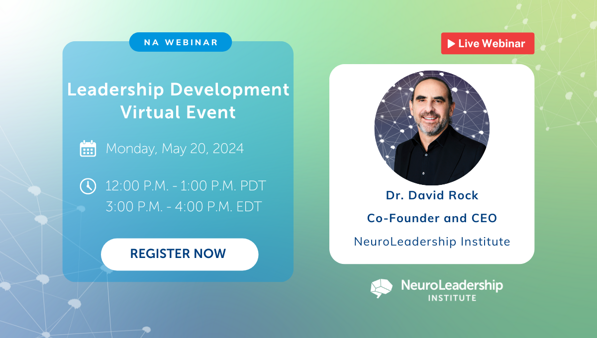 Invitation Only: Leadership Development Virtual Event 05/20/2024