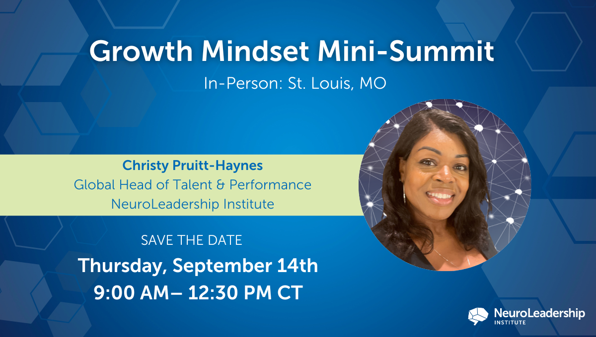 Invitation-Only Growth Mindset Event in St. Louis