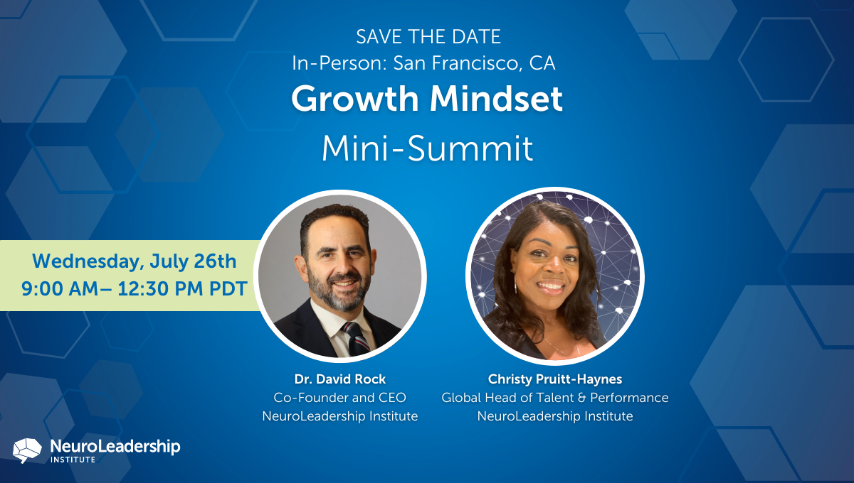 Invitation-Only Growth Mindset Event in San Francisco